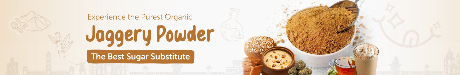 Delicious Natural Jaggery Powder - 800g, 4.5kg