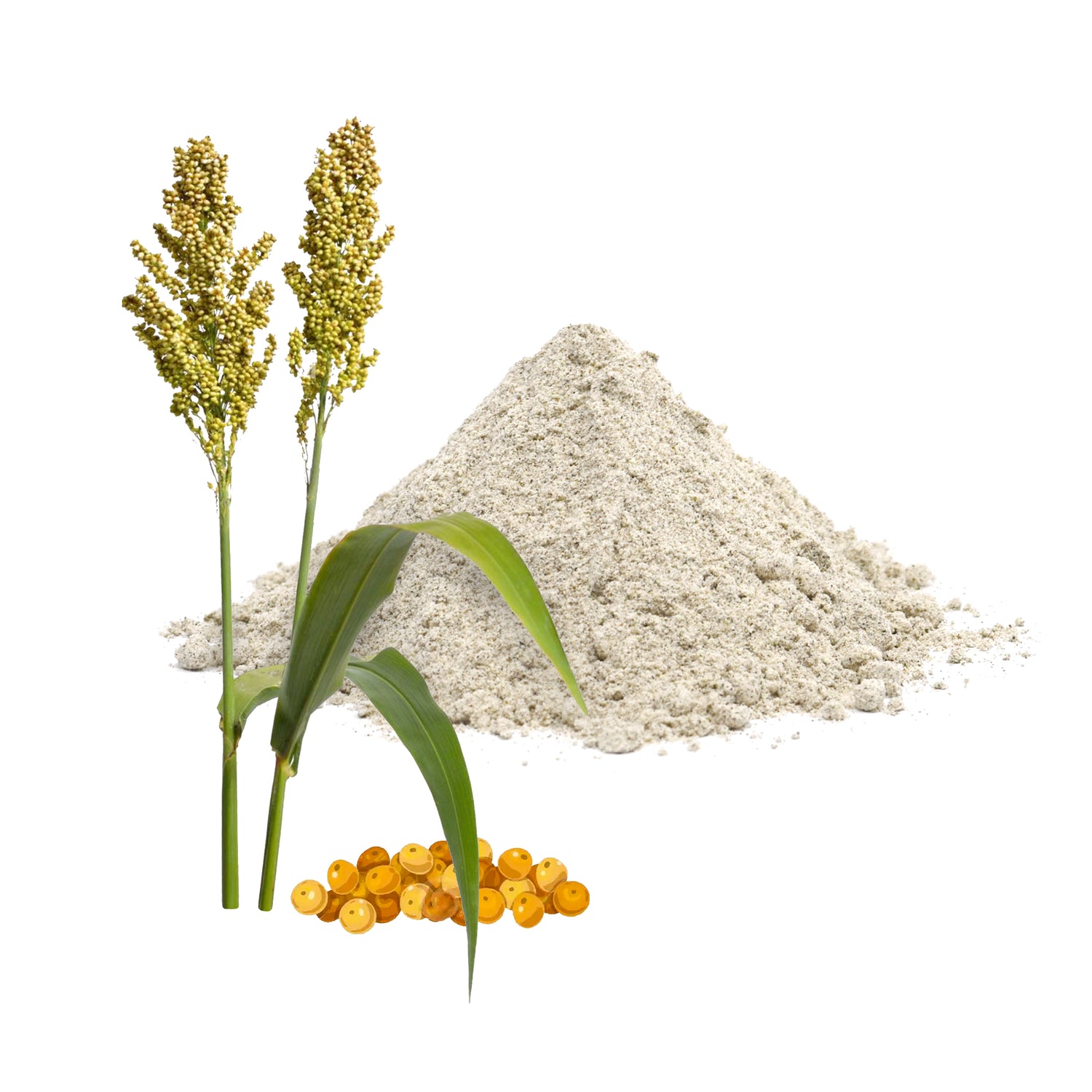 Jowar Atta - Sorghum Flour 800g - Traditionally Stone-Ground - Organic