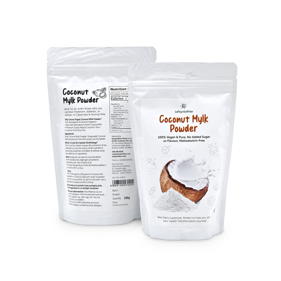 Get Tastiest Vegan Coconut Milk Powder - 200g