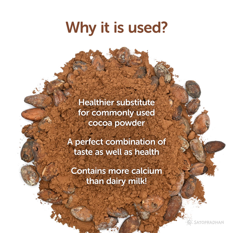 Organic Cacao Powder - Raw, Pure & Non Alkalised Chocolate Powder