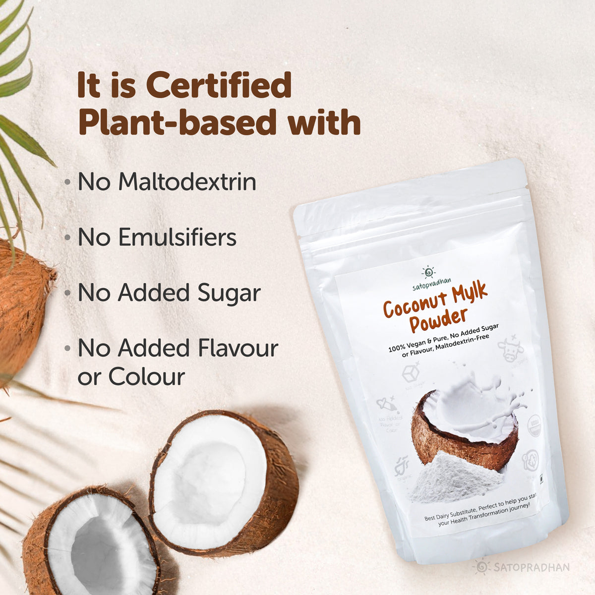 Get Tastiest Vegan Coconut Milk Powder - 200g