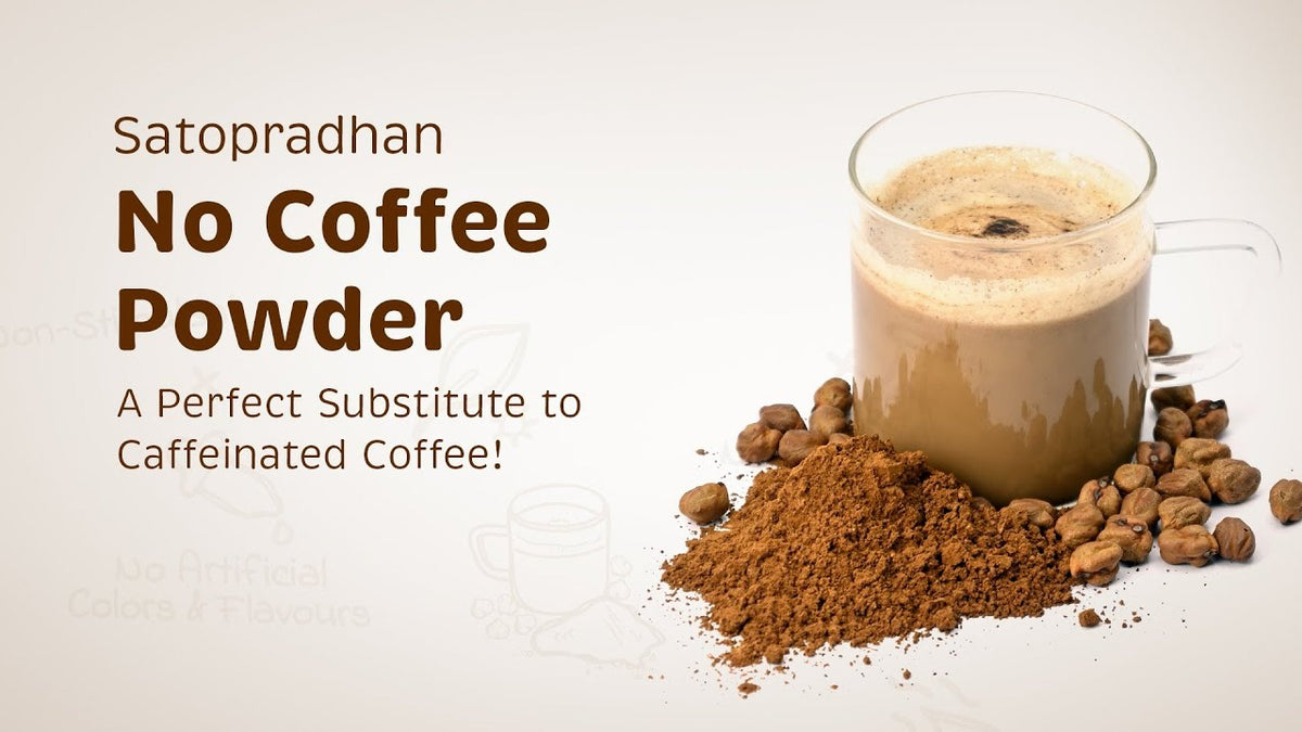 noCoffee Chickpea Powder - A Caffeine-Free Coffee Alternative