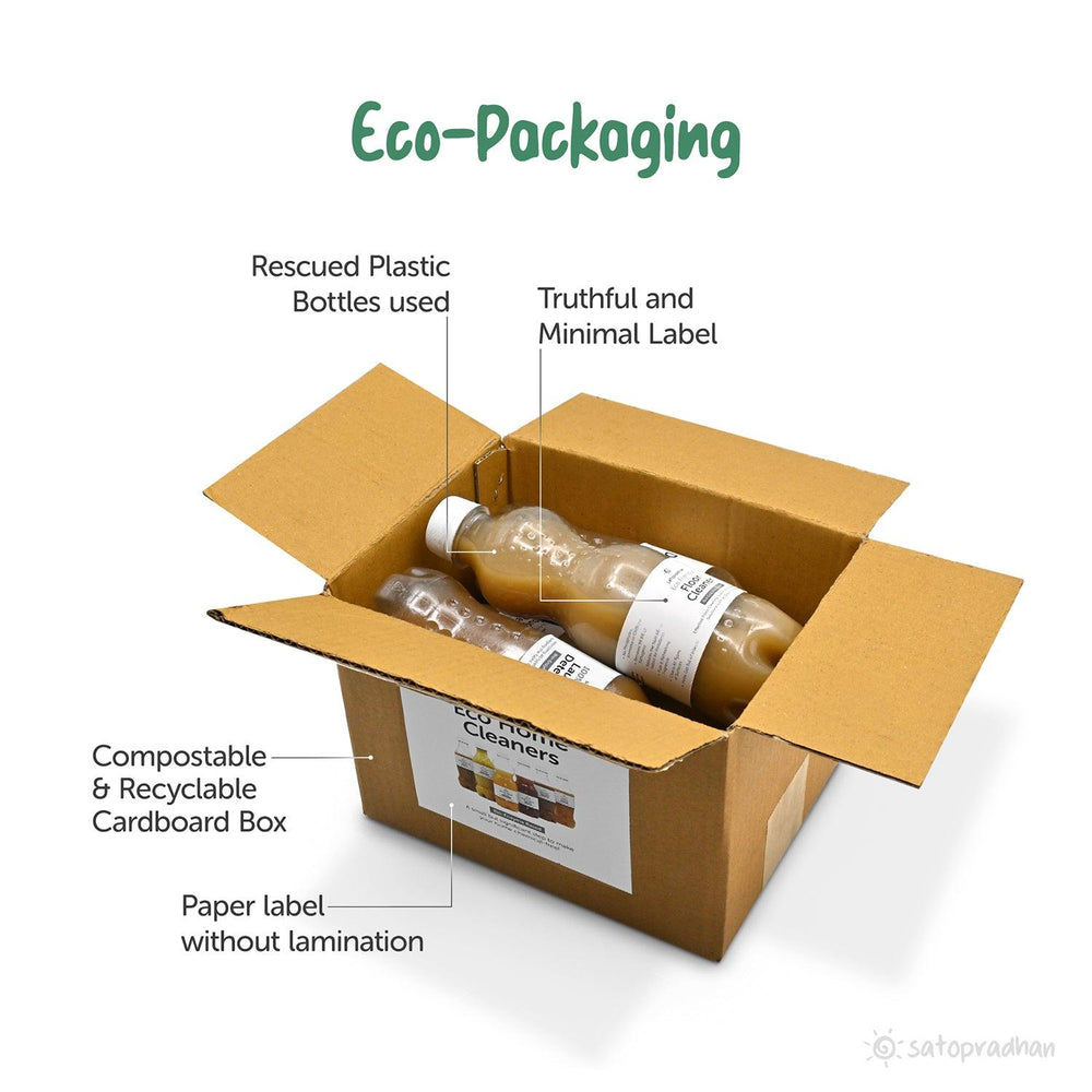 Eco Home Cleaners Trial Pack - 6 Bio Enzyme Based Natural Cleaners