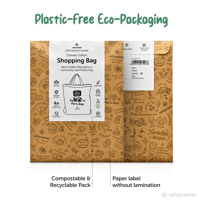 Best Plastic Bag Alternative by Satopradhan - Cotton Tote Bag